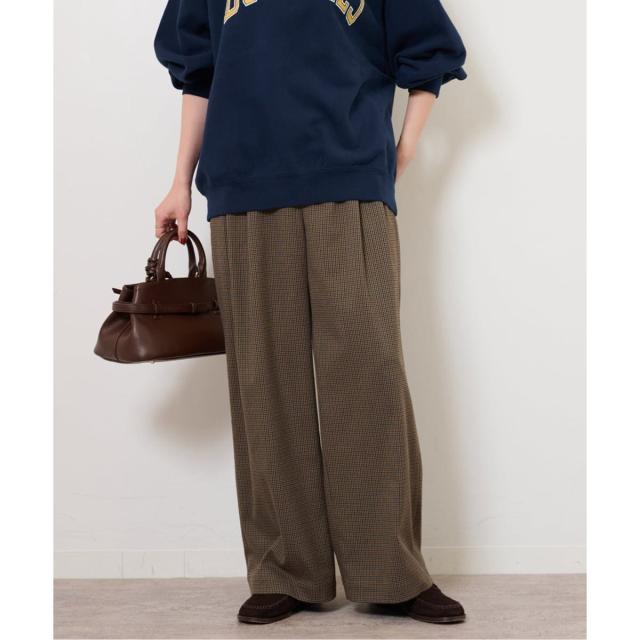 ジャーナルスタンダード レリューム（JOURNAL STANDARD relume）/チェックセミワイドパンツ