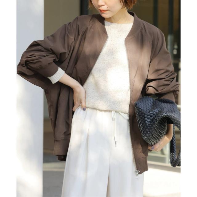 ジャーナルスタンダード レリューム（JOURNAL STANDARD relume）/《追加》ウォッシャブルナイロンダブルジップMA−1