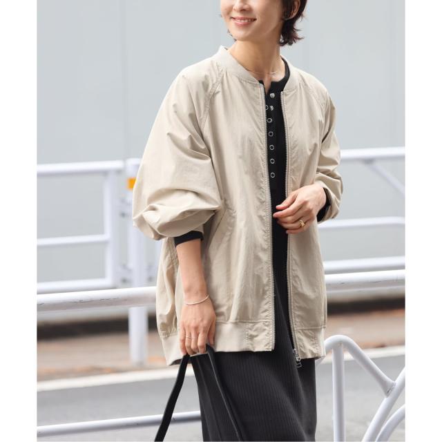 ジャーナルスタンダード レリューム（JOURNAL STANDARD relume）/《追加》ウォッシャブルナイロンダブルジップMA−1