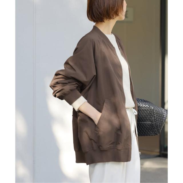 ジャーナルスタンダード レリューム（JOURNAL STANDARD relume）/《追加》ウォッシャブルナイロンダブルジップMA−1