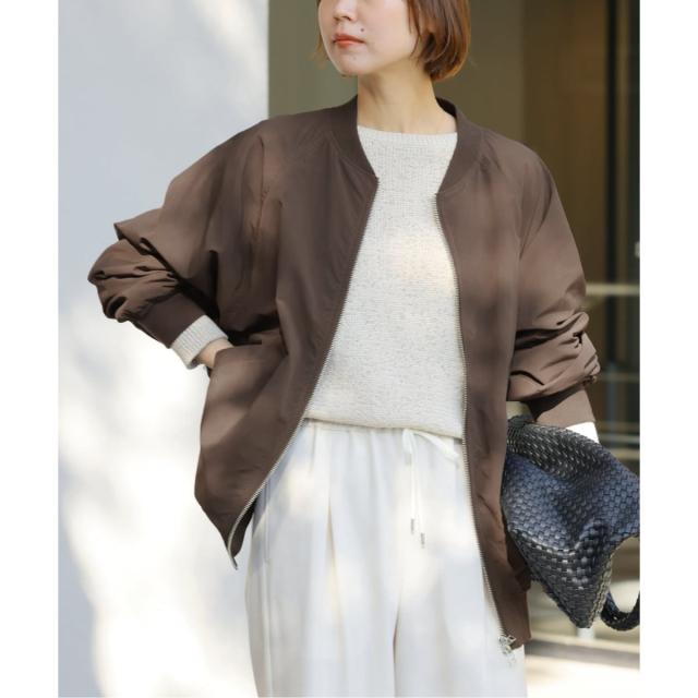 ジャーナルスタンダード レリューム（JOURNAL STANDARD relume）/《追加》ウォッシャブルナイロンダブルジップMA−1