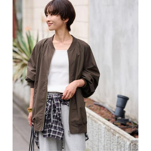 ジャーナルスタンダード レリューム（JOURNAL STANDARD relume）/《追加》ウォッシャブルナイロンダブルジップMA−1