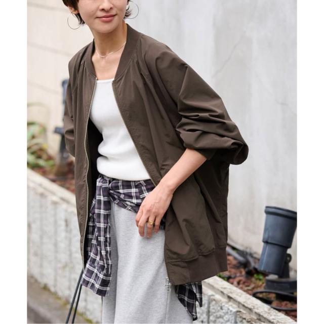 ジャーナルスタンダード レリューム（JOURNAL STANDARD relume）/《追加》ウォッシャブルナイロンダブルジップMA−1