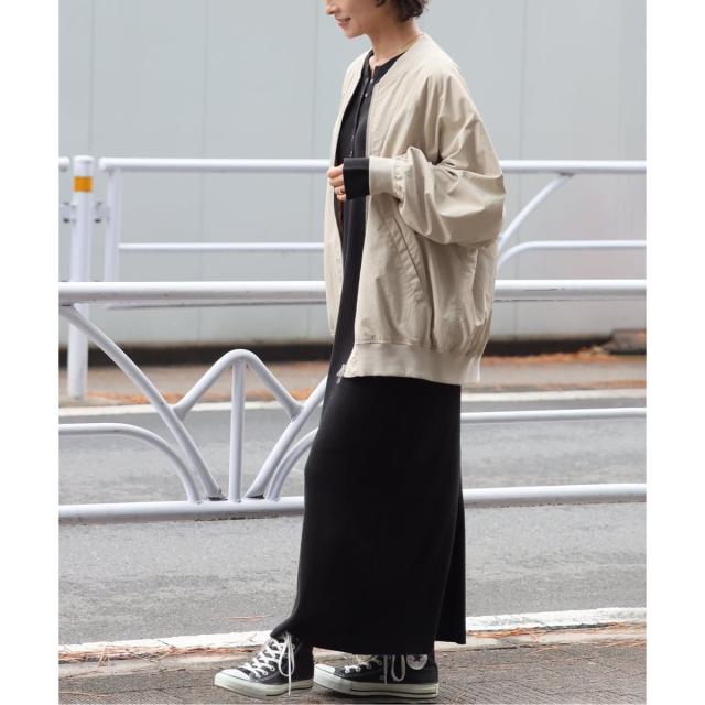 ジャーナルスタンダード レリューム（JOURNAL STANDARD relume）/《追加》ウォッシャブルナイロンダブルジップMA−1