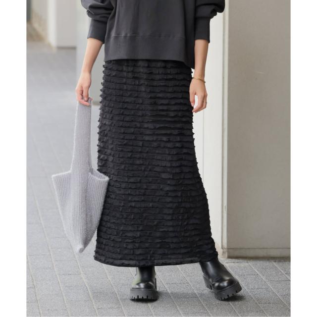 ジャーナルスタンダード レリューム（JOURNAL STANDARD relume）/《WEB限定追加》フリルロングスカート