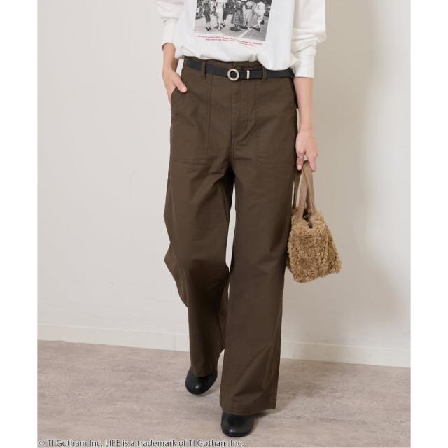 ジャーナルスタンダード レリューム（JOURNAL STANDARD relume）/《追加25》ワイドベイカーパンツ