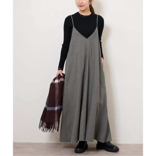 ジャーナルスタンダード レリューム（JOURNAL STANDARD relume）/《WEB限定追加》ウォッシャブルブラッシュロングキャミワンピース