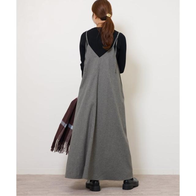 ジャーナルスタンダード レリューム（JOURNAL STANDARD relume）/《WEB限定追加》ウォッシャブルブラッシュロングキャミワンピース