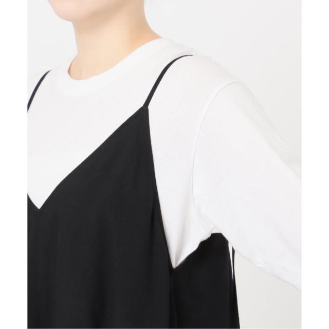 ジャーナルスタンダード レリューム（JOURNAL STANDARD relume）/《WEB限定追加》ウォッシャブルブラッシュロングキャミワンピース