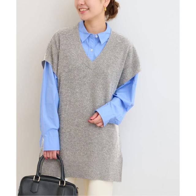 ジャーナルスタンダード レリューム（JOURNAL STANDARD relume）/ウールカシミヤミックスポンチョベスト