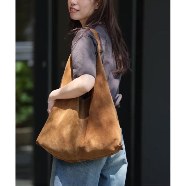 ジャーナルスタンダード レリューム（JOURNAL STANDARD relume）/《追加2》別注【AULENTTI/オウレンティ】スウェードトートバッグ