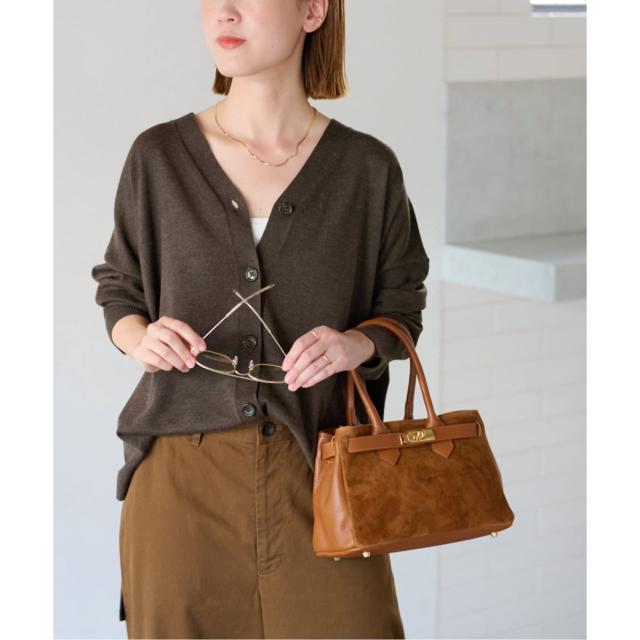 ジャーナルスタンダード レリューム（JOURNAL STANDARD relume）/《追加》BiellaYarnワイドVネックカーディガン