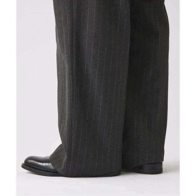 ジャーナルスタンダード レリューム（JOURNAL STANDARD relume）/ヒールカット ルーズ ストライプ スラックス