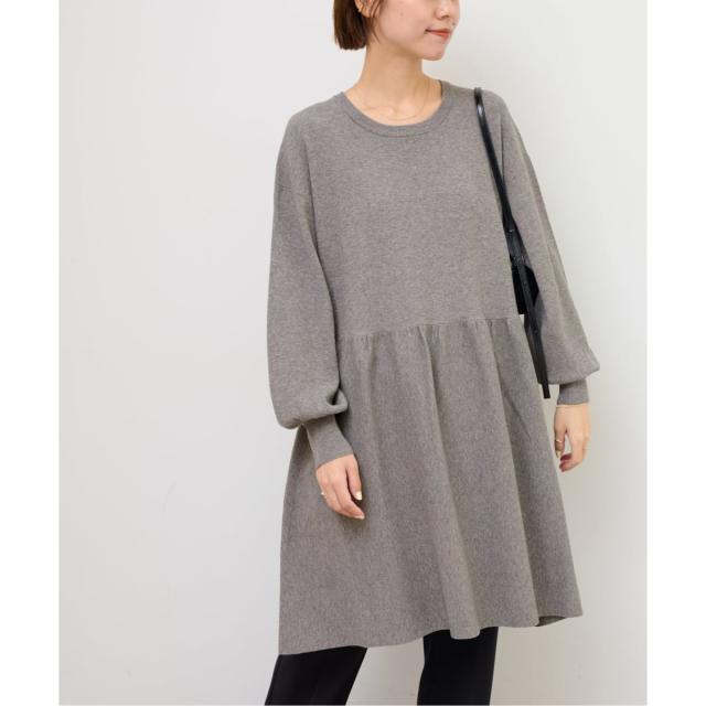 ジャーナルスタンダード レリューム（JOURNAL STANDARD relume）/《WEB限定》ウォッシャブルペプラムチュニック