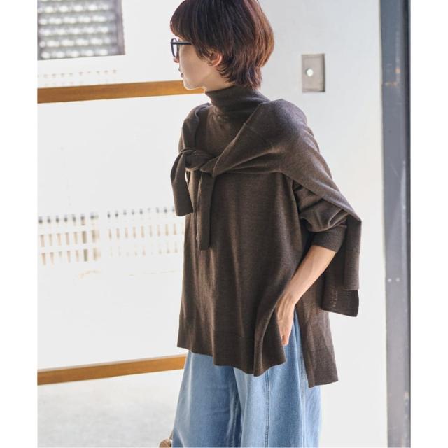 ジャーナルスタンダード レリューム（JOURNAL STANDARD relume）/《追加3 / 一部WEB限定》BiellaYarnワイドタートルネック