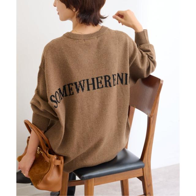 ジャーナルスタンダード レリューム（JOURNAL STANDARD relume）/《WEB限定追加予約》バックロゴニットプルオーバー