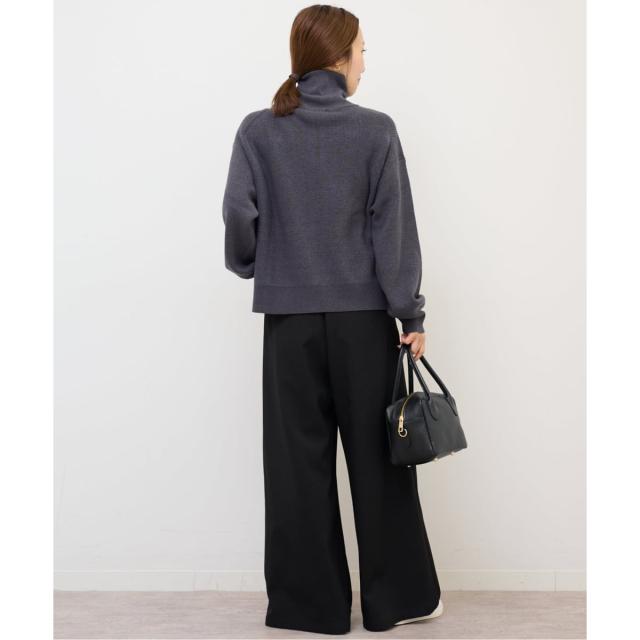 ジャーナルスタンダード レリューム（JOURNAL STANDARD relume）/《追加予約2》ウォッシャブルサージストレッチタックワイドパンツ
