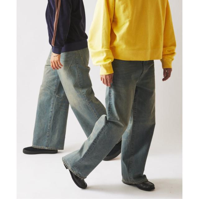 ジャーナルスタンダード レリューム（JOURNAL STANDARD relume）/《予約》スモーキーデニム ワイドパンツ