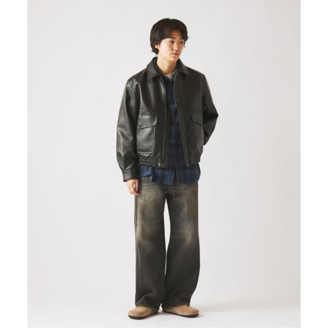 ジャーナルスタンダード レリューム（JOURNAL STANDARD relume）/《予約》スモーキーデニム ワイドパンツ