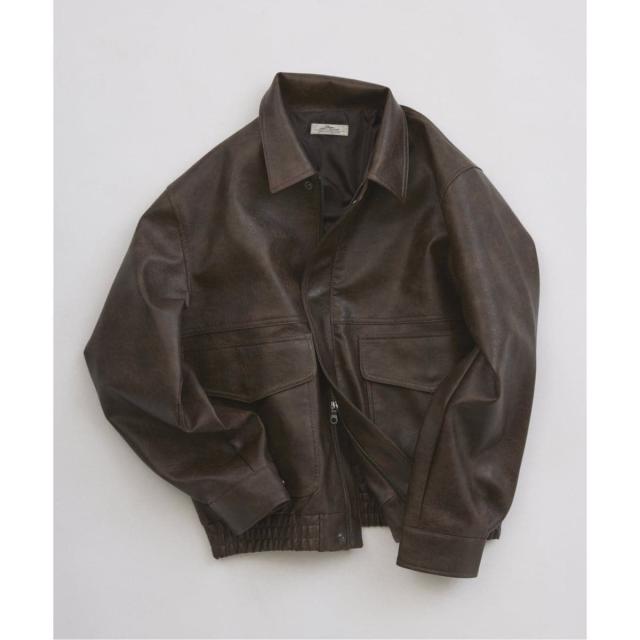 ジャーナルスタンダード レリューム（JOURNAL STANDARD relume）/《予約》フェイクレザー フライトジャケット