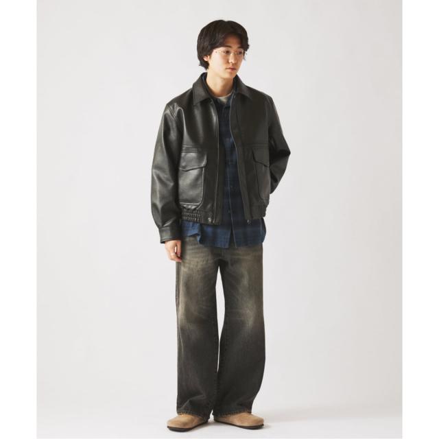 ジャーナルスタンダード レリューム（JOURNAL STANDARD relume）/《予約》フェイクレザー フライトジャケット