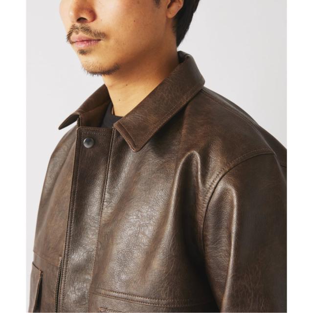 ジャーナルスタンダード レリューム（JOURNAL STANDARD relume）/《予約》フェイクレザー フライトジャケット