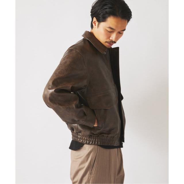 ジャーナルスタンダード レリューム（JOURNAL STANDARD relume）/《予約》フェイクレザー フライトジャケット
