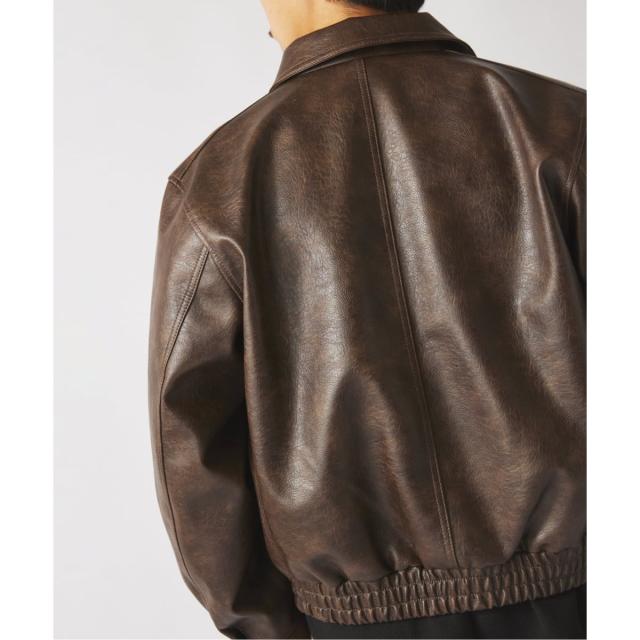 ジャーナルスタンダード レリューム（JOURNAL STANDARD relume）/《予約》フェイクレザー フライトジャケット