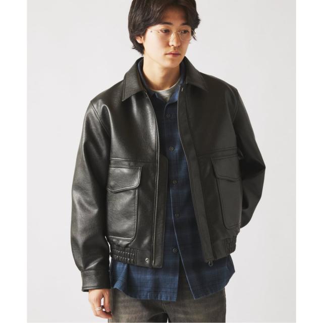 ジャーナルスタンダード レリューム（JOURNAL STANDARD relume）/《予約》フェイクレザー フライトジャケット