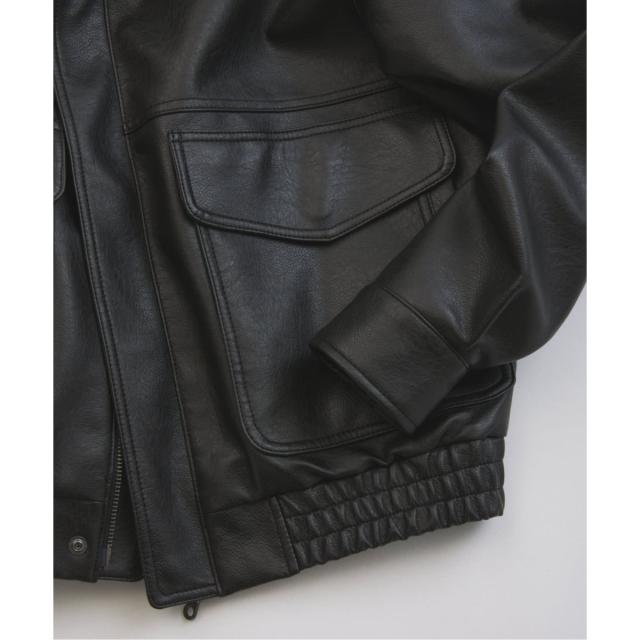 ジャーナルスタンダード レリューム（JOURNAL STANDARD relume）/《予約》フェイクレザー フライトジャケット