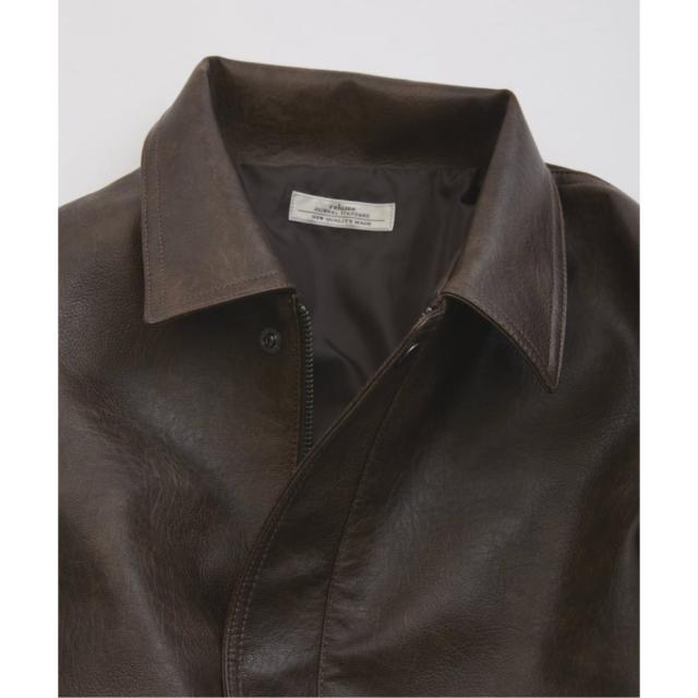 ジャーナルスタンダード レリューム（JOURNAL STANDARD relume）/《予約》フェイクレザー フライトジャケット