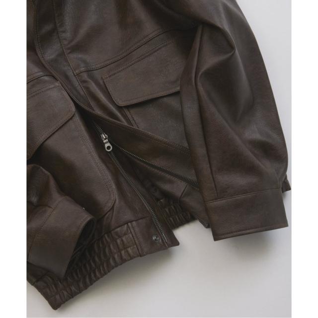 ジャーナルスタンダード レリューム（JOURNAL STANDARD relume）/《予約》フェイクレザー フライトジャケット