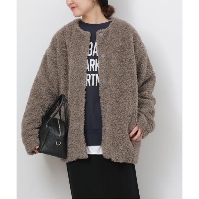 ジャーナルスタンダード レリューム（JOURNAL STANDARD relume）/《WEB限定追加予約2》ボアカラーレスジャケット