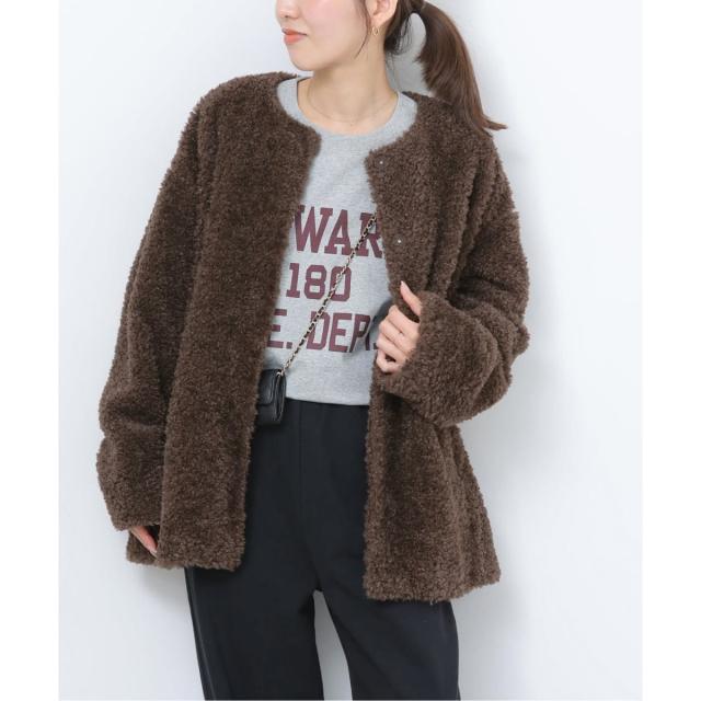 ジャーナルスタンダード レリューム（JOURNAL STANDARD relume）/《WEB限定追加予約2》ボアカラーレスジャケット