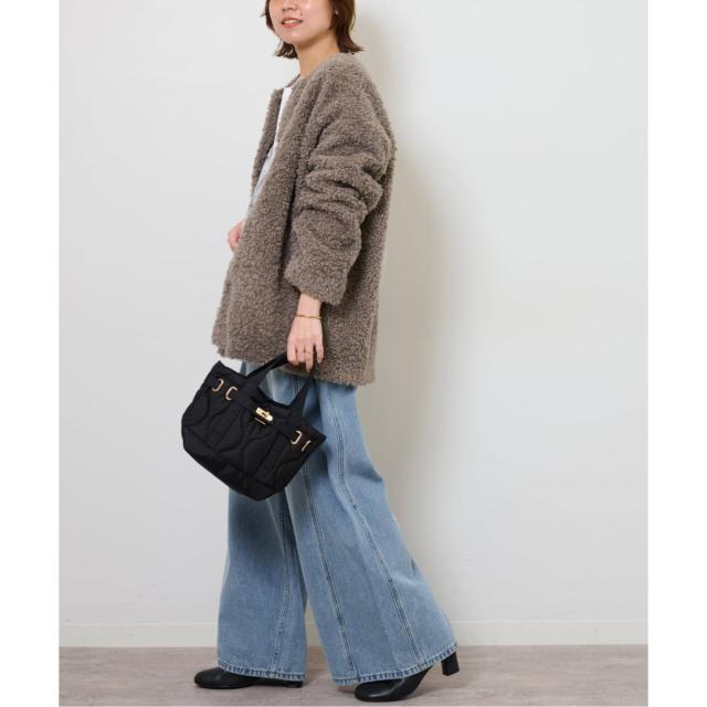 ジャーナルスタンダード レリューム（JOURNAL STANDARD relume）/《WEB限定追加予約2》ボアカラーレスジャケット