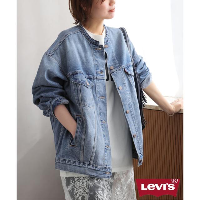 ジャーナルスタンダード レリューム（JOURNAL STANDARD relume）/《予約》［26SS新作］別注【LEVI’S】COLLARLESS XL TRUCKER：デニム…