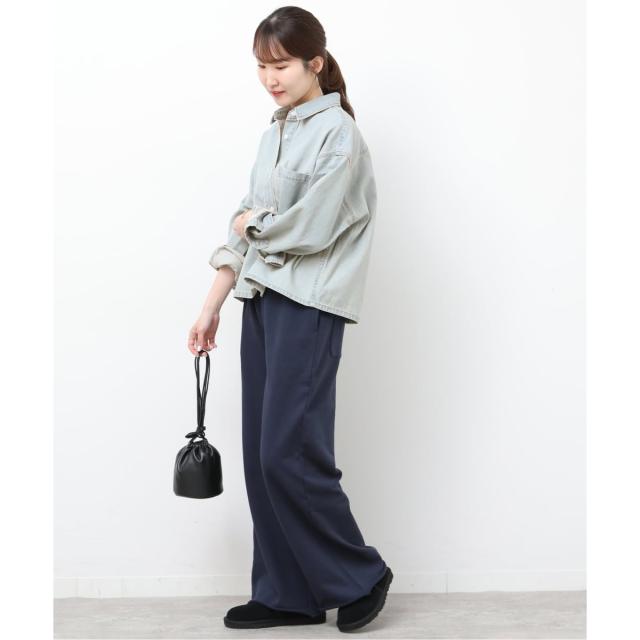 ジャーナルスタンダード レリューム（JOURNAL STANDARD relume）/《予約》クロップドデニムシャツ