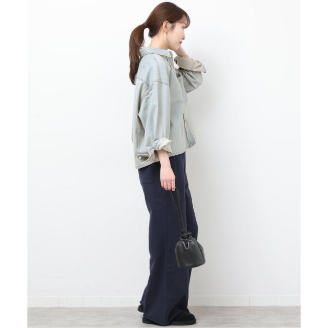 ジャーナルスタンダード レリューム（JOURNAL STANDARD relume）/《予約》クロップドデニムシャツ