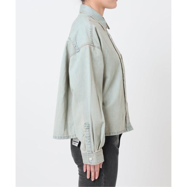 ジャーナルスタンダード レリューム（JOURNAL STANDARD relume）/《予約》クロップドデニムシャツ