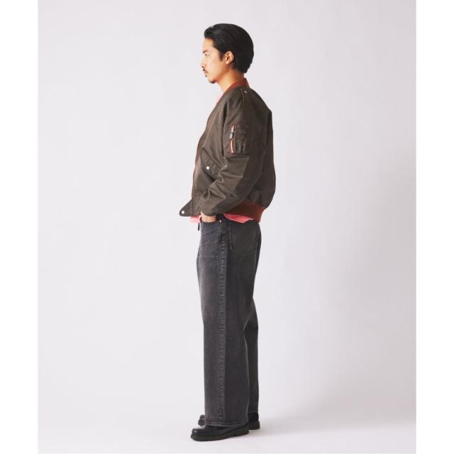 ジャーナルスタンダード レリューム（JOURNAL STANDARD relume）/《予約》クラフトデニム 13．5OZ ワイド ストレート デニム