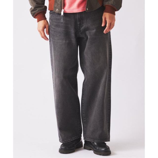 ジャーナルスタンダード レリューム（JOURNAL STANDARD relume）/《予約》クラフトデニム 13．5OZ ワイド ストレート デニム