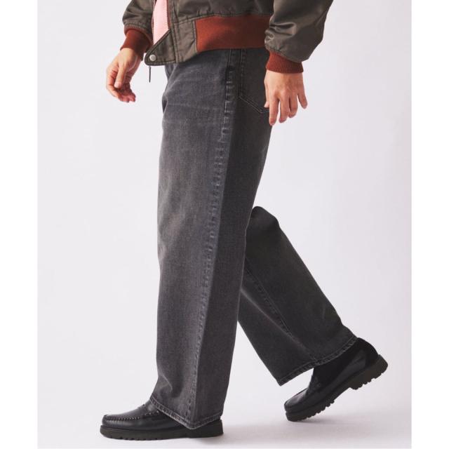 ジャーナルスタンダード レリューム（JOURNAL STANDARD relume）/《予約》クラフトデニム 13．5OZ ワイド ストレート デニム