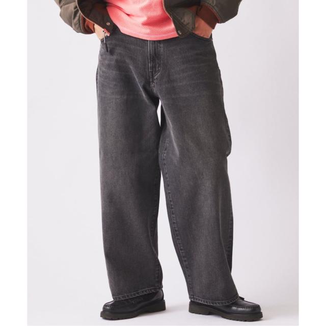 ジャーナルスタンダード レリューム（JOURNAL STANDARD relume）/《予約》クラフトデニム 13．5OZ ワイド ストレート デニム