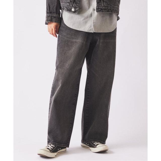 ジャーナルスタンダード レリューム（JOURNAL STANDARD relume）/《予約》クラフトデニム 13．5OZ ワイド ストレート デニム