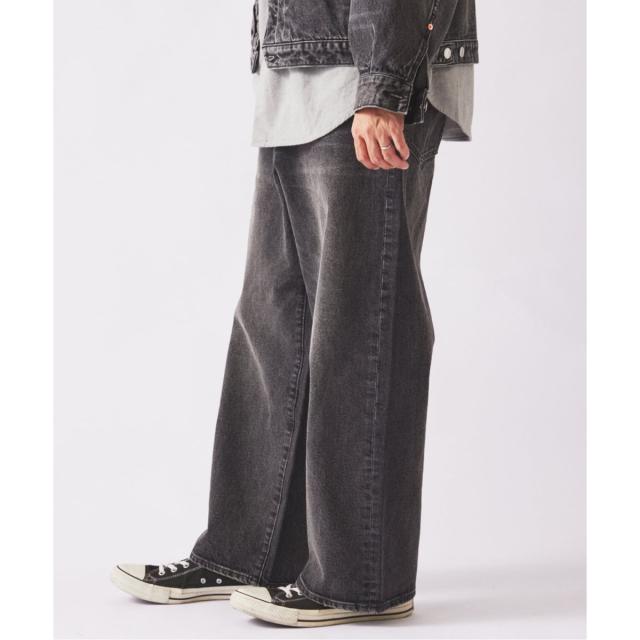 ジャーナルスタンダード レリューム（JOURNAL STANDARD relume）/《予約》クラフトデニム 13．5OZ ワイド ストレート デニム