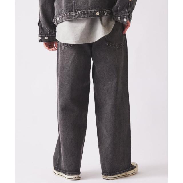 ジャーナルスタンダード レリューム（JOURNAL STANDARD relume）/《予約》クラフトデニム 13．5OZ ワイド ストレート デニム