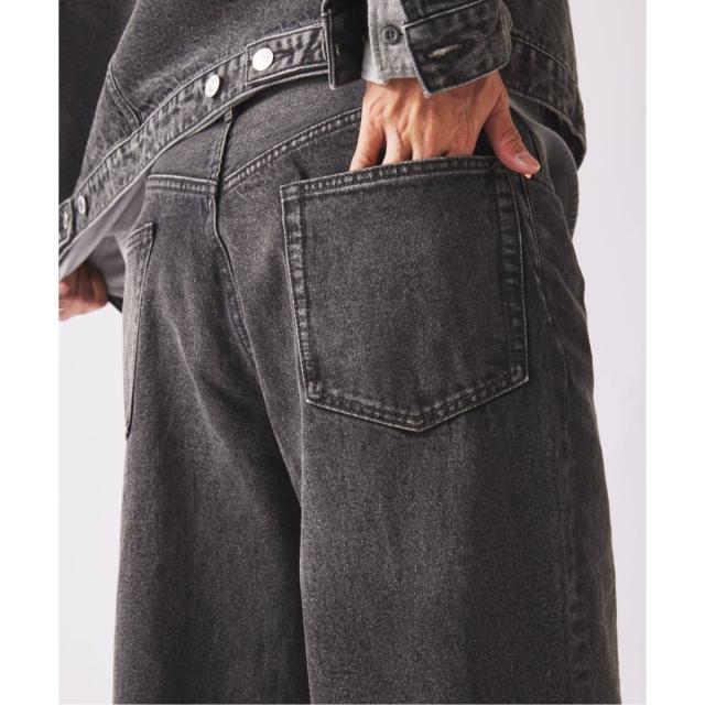 ジャーナルスタンダード レリューム（JOURNAL STANDARD relume）/《予約》クラフトデニム 13．5OZ ワイド ストレート デニム