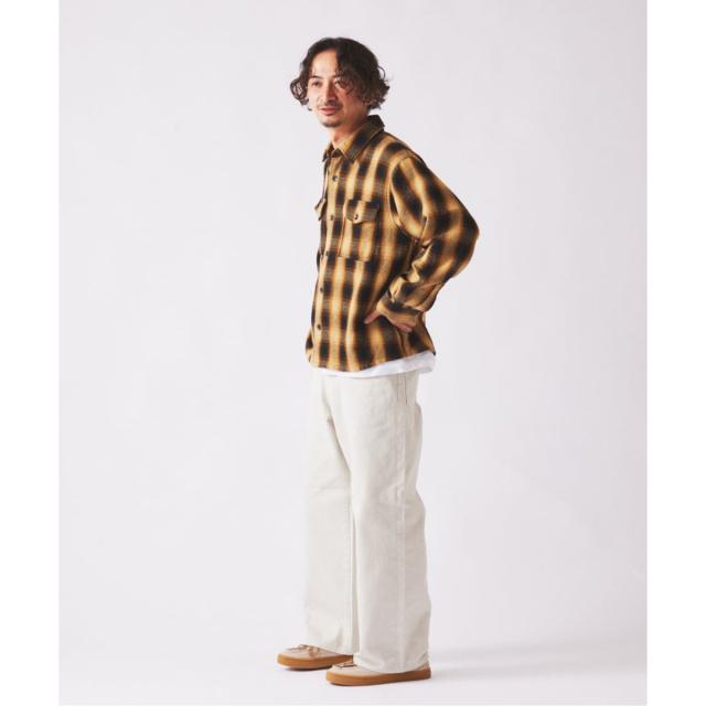 ジャーナルスタンダード レリューム（JOURNAL STANDARD relume）/《予約》クラフトデニム 13．5OZ ワイド ストレート デニム