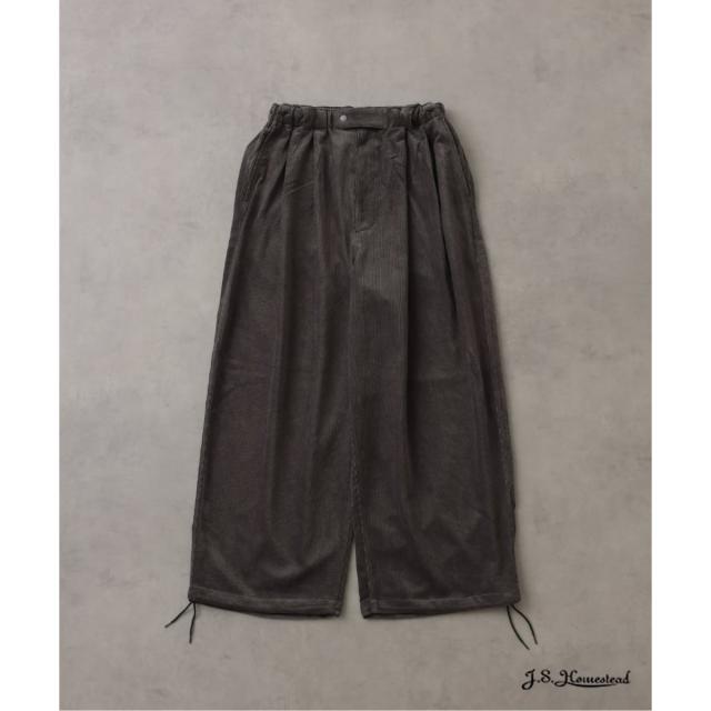 J．S．ホームステッド（J．S．stead）/J．S．stead / コーデュロイ エア クルー パンツ