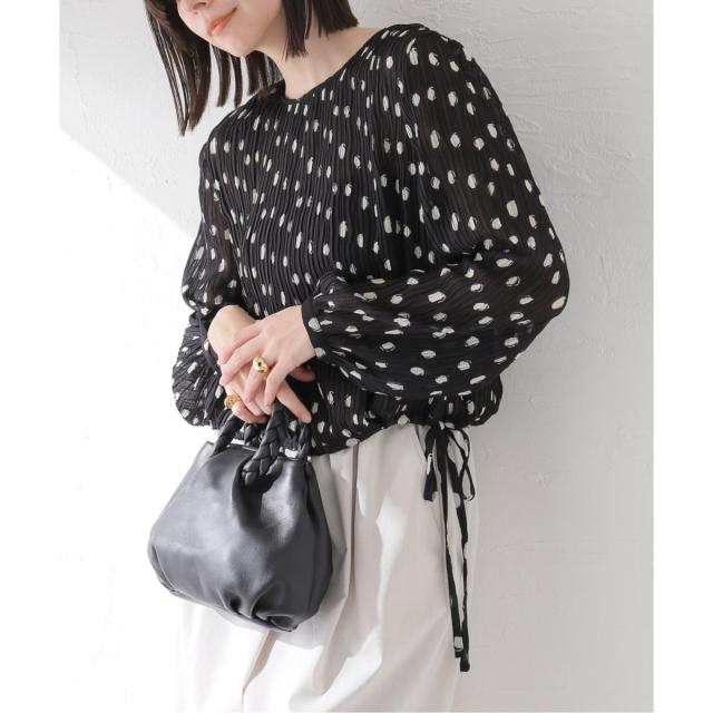 ジャーナルスタンダード レサージュ（journal standard L’essage）/【BAUM UND PFERDGARTEN/バウムウンドヘルガーデン】Plisse ブラウス